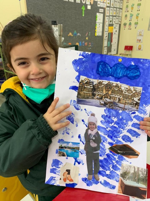 Pre kinder Cherry learning about the water cycle – 2022 – Orchard College