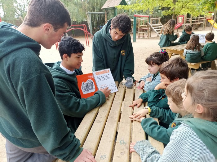 10th grade students created a Book, and today they read those books to ...