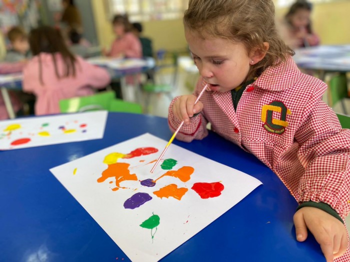 Pre-kinder- author study – Jackson Pollock 2023 – Orchard College